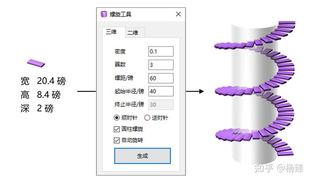 使用PPT一键制作二维、三维螺旋图形 - 知乎