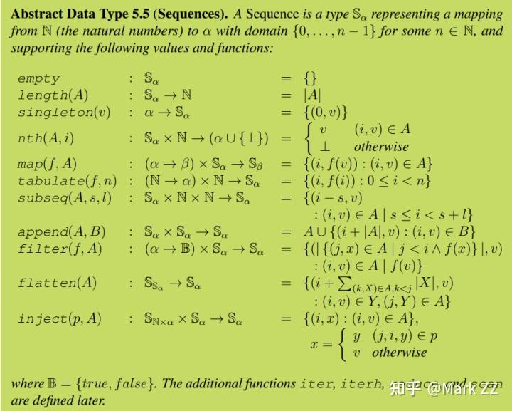 A Sequence ADT 抽象数据类型 - 知乎