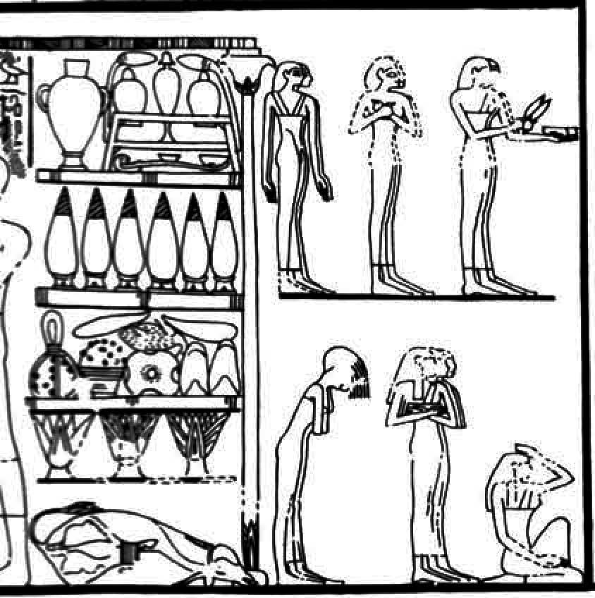 埃及-贵族墓，雷米尔(Rekhmire)墓(TT100)【4】生死哀荣：葬礼后的待客、花园；宴宾陶醉，余音绕梁【130幅图】 - 知乎