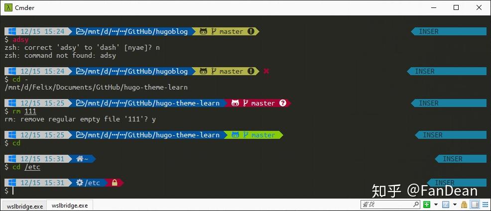 深度定制Cmder - 知乎