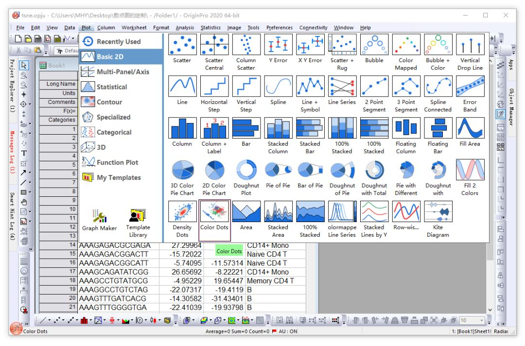 Origin作图教程|绘制个性化的分组散点图 - 知乎