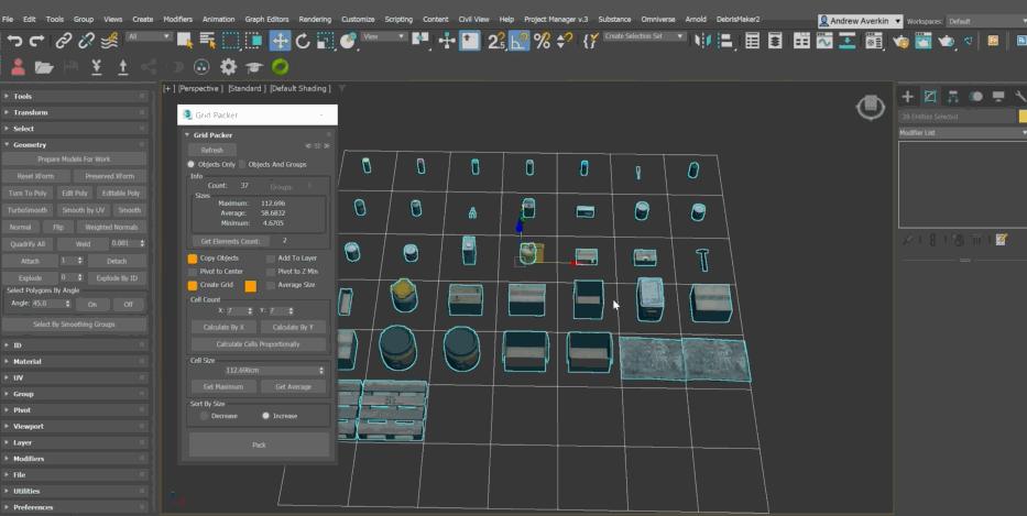 3ds Max插件Assembly Tool可高效率摆放场景 - 知乎