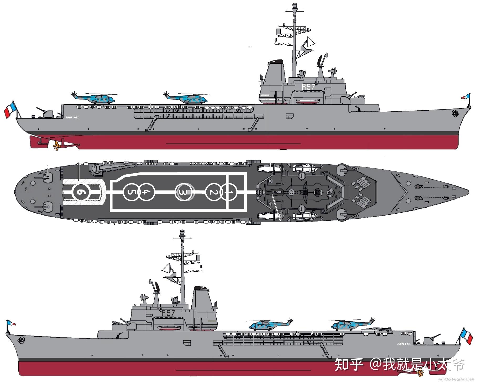 冷战直升机航母两作——shipbucket版1123型和圣女贞德号 - 知乎