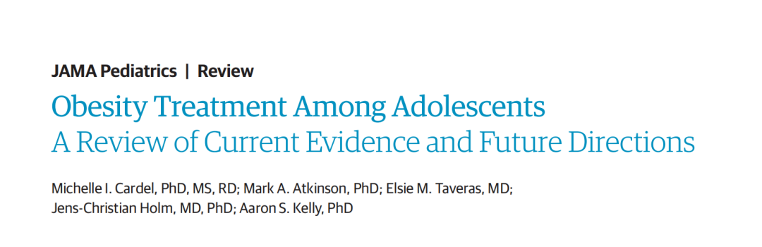 英文文献带读 | 青少年肥胖治疗的研究现状与发展方向 - 知乎