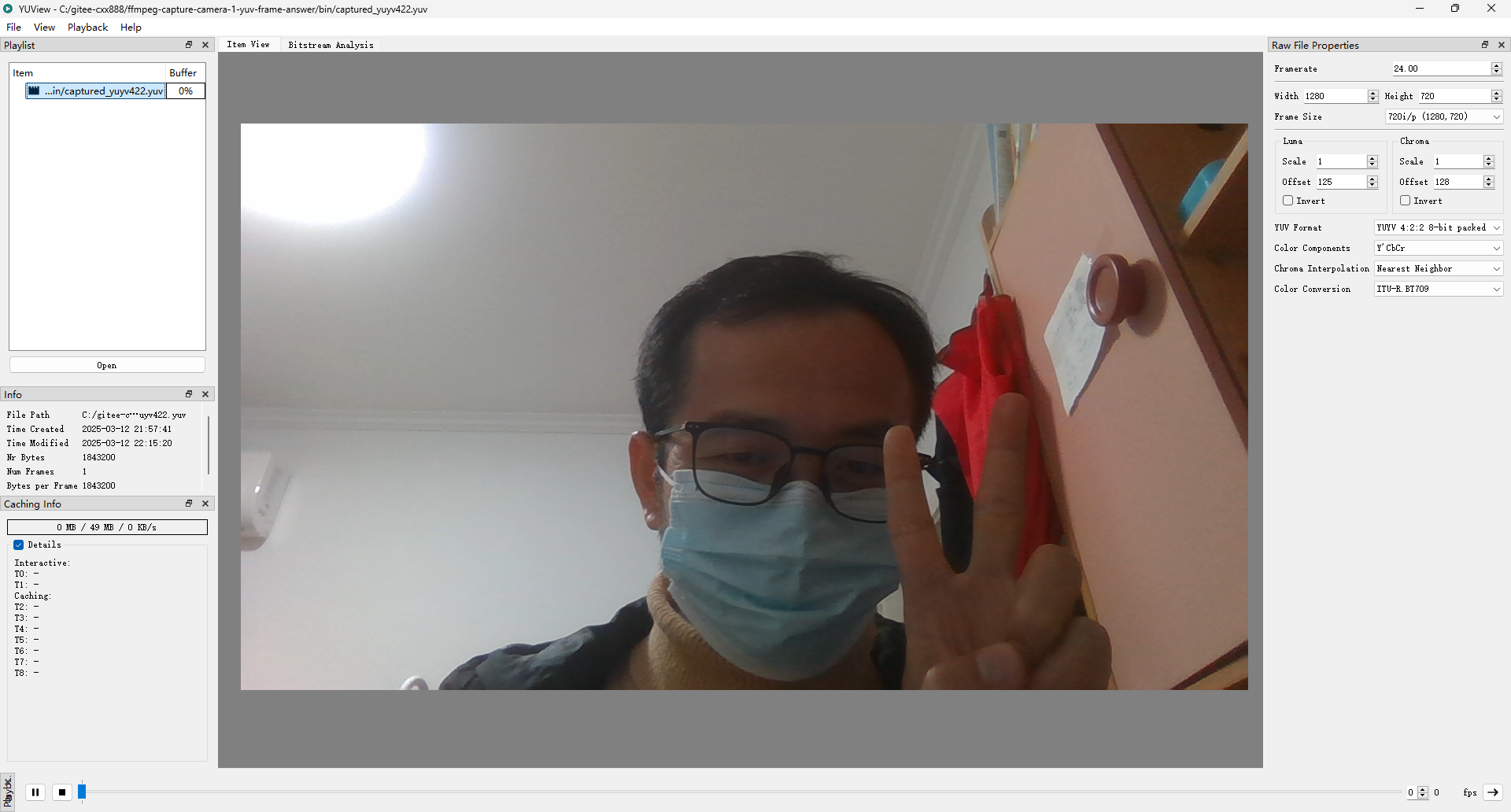 FFmpeg采集本机摄像头一帧YUV数据 - 知乎