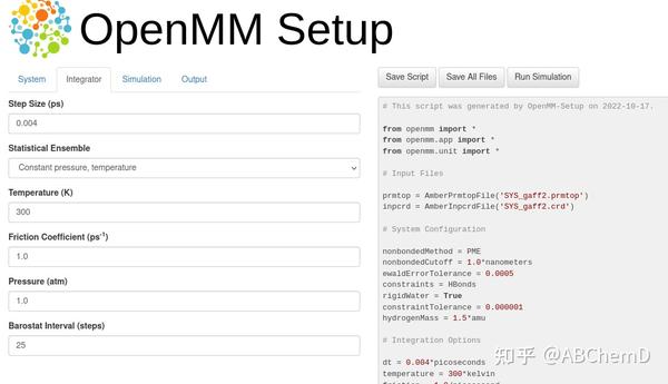 OpenMM GPU 分子动力学教程---Baidu AI Studio customized Conda - 知乎