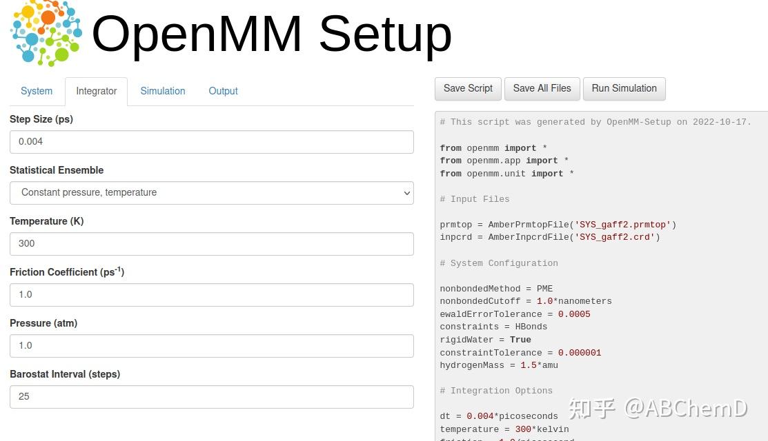OpenMM GPU 分子动力学教程---Baidu AI Studio customized Conda - 知乎