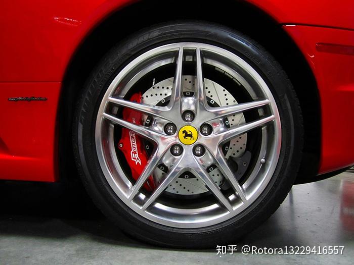 法拉利F430改装Rotora刹车 [前轮]大六活塞卡钳RF603 [后轮]大四活塞卡钳RF403 - 知乎