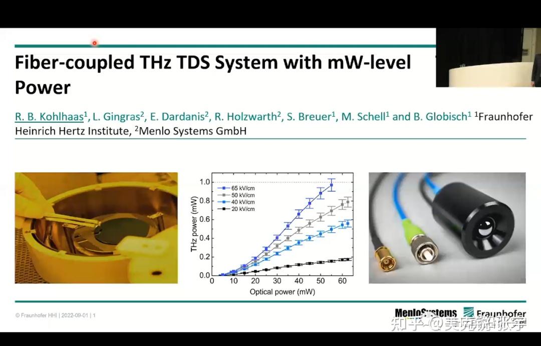 深度解读 | 光纤式 THz-TDS 进入毫瓦量级时代 - 知乎