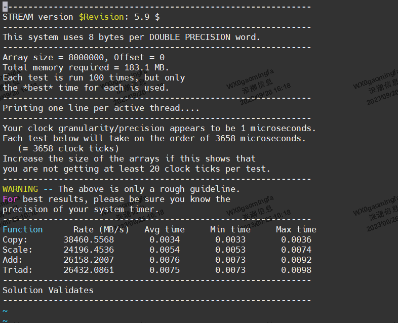 【浪潮信息KeyarchOS (KOS)】手把手教你用stream：内存带宽测试全流程解析 - 知乎