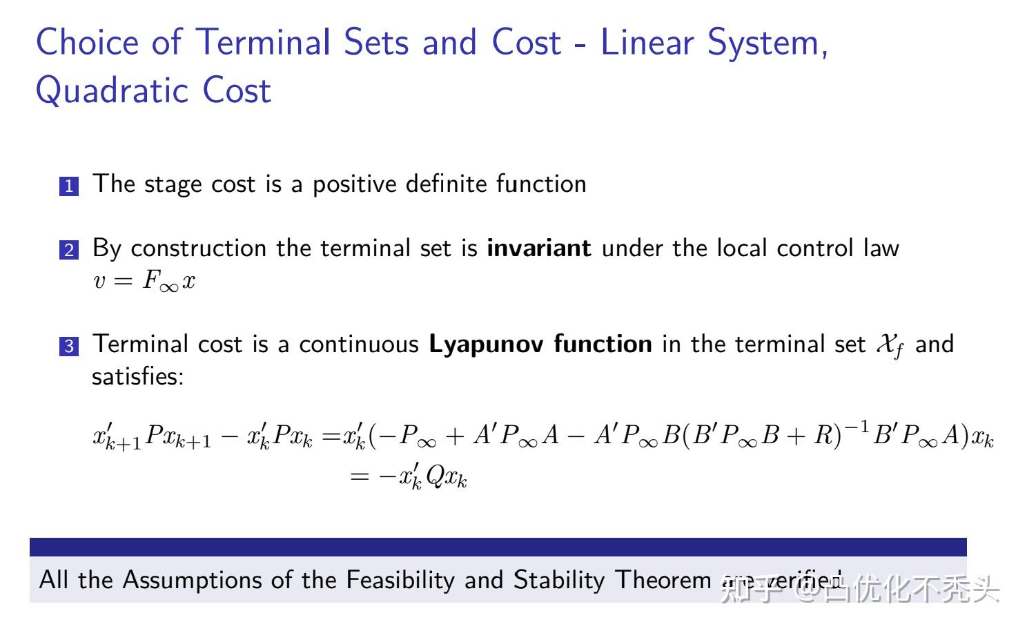 【Linear MPC入门】Model Predictive Control Algorithm, Feasibility and ...