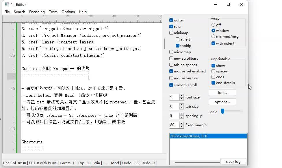 Cudatext 改善了中文换行 (CJK word wrap) - 知乎