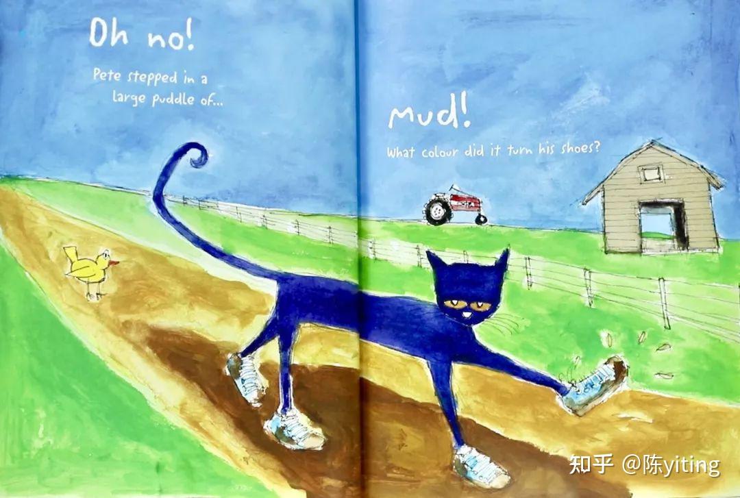 Pete the cat ： I love my white shoes 我爱我的白鞋子 - 知乎