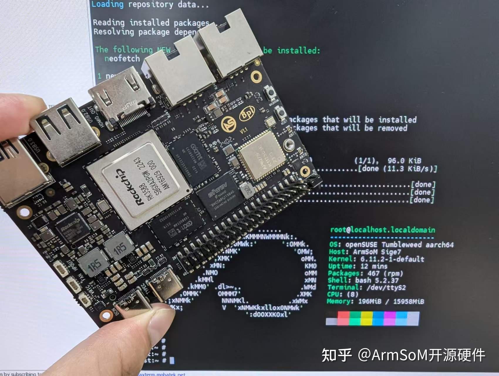 ArmSoM RK3588/RK3576核心板，开发板网络设置 - 知乎