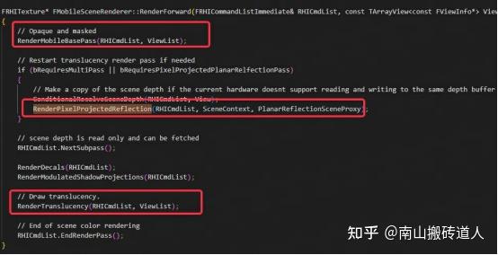 UE4移动平台PPR反射 - 知乎