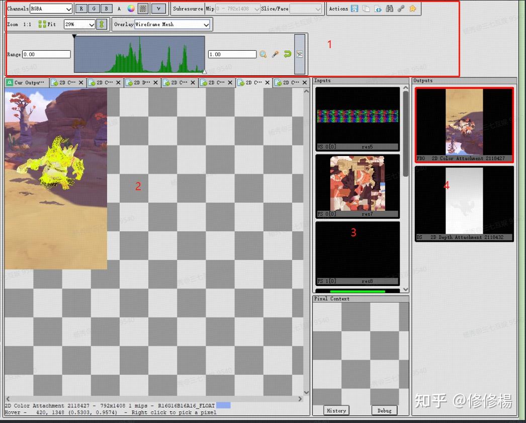 RenderDoc 图形调试实战指南：从帧级捕获分析到渲染管线性能优化全流程 - 知乎