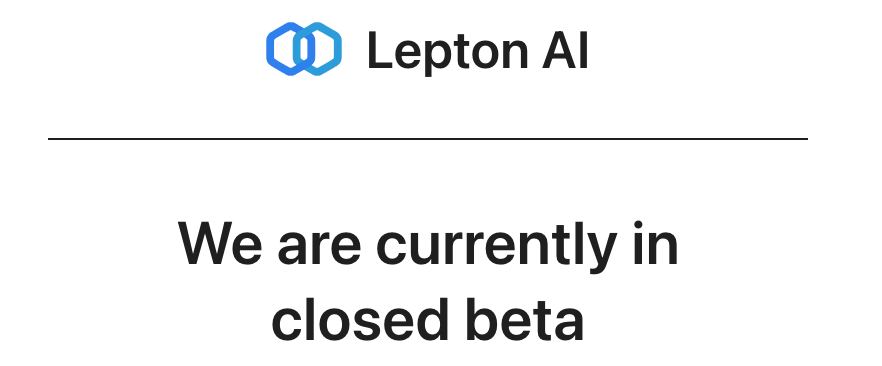 贾扬清新公司Lepton AI曝光，ONNX联创、etcd作者加盟，产品内测中 - 知乎