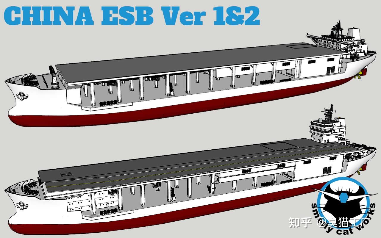 中国远征基地舰 ESB 3D模型 - 知乎