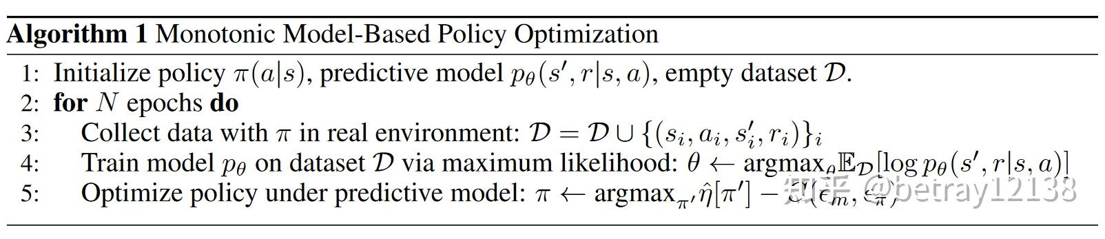 MBPO-When to Trust Your Model: Model-Based Policy Optimization - 知乎