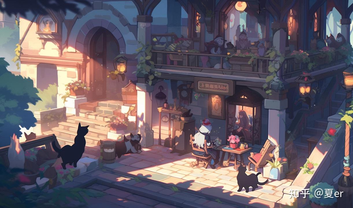 Niji V5 -style scenic 场景优化新模型体验 - 知乎