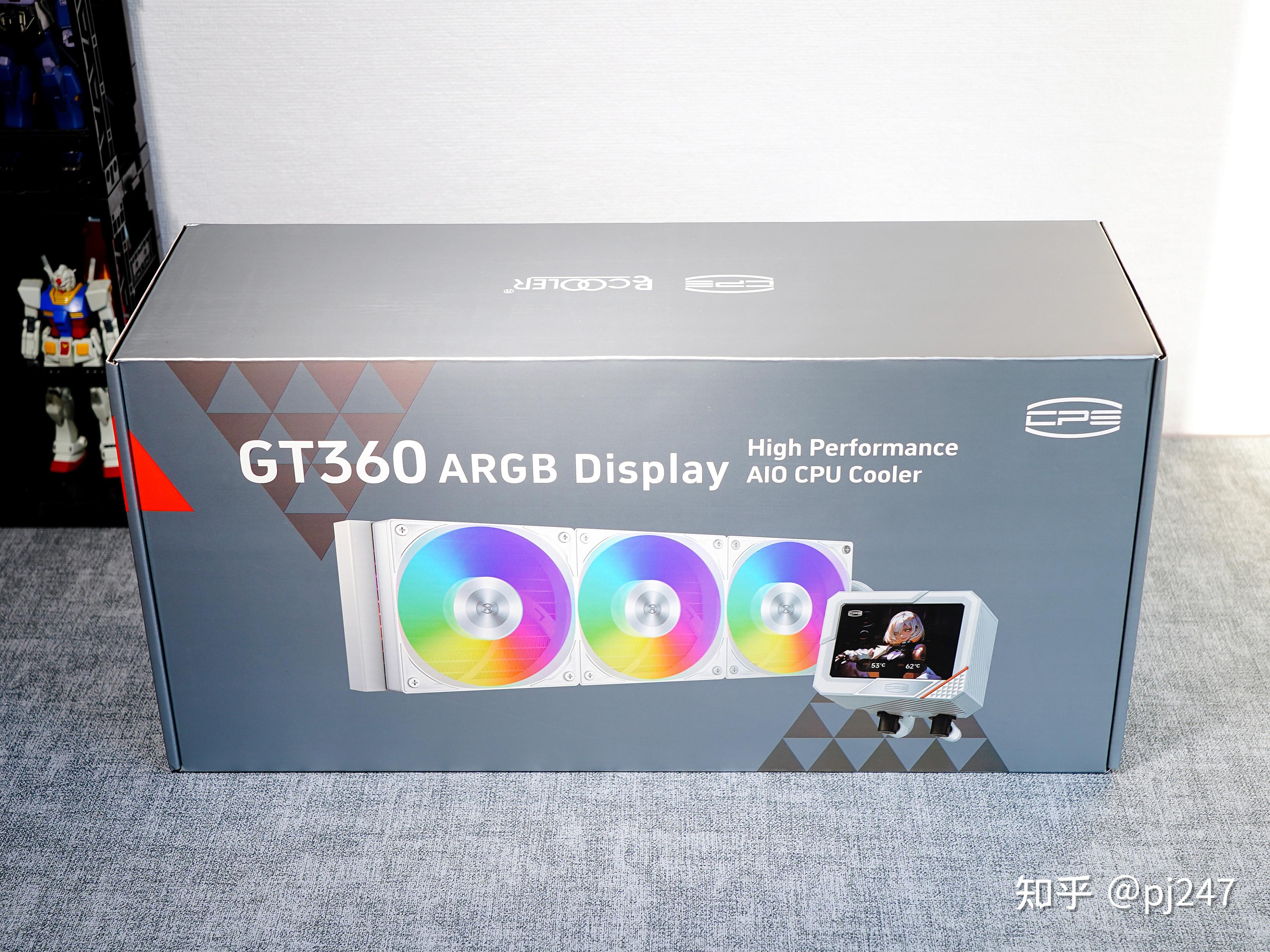 好大！水冷屏幕可以放视频，超频三北境GT360散热器使用分享 - 知乎