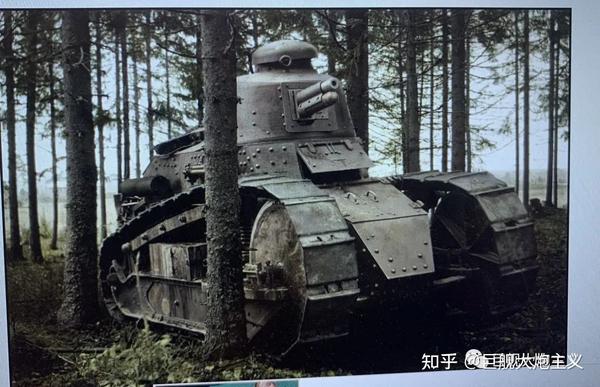 一战陆地怪兽之法国雷诺FT17坦克 - 知乎