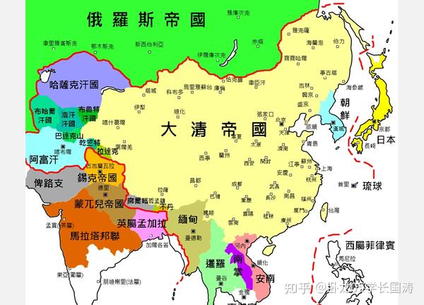 1689年清朝和俄国签订的边界条约:尼布楚条约 - 知乎