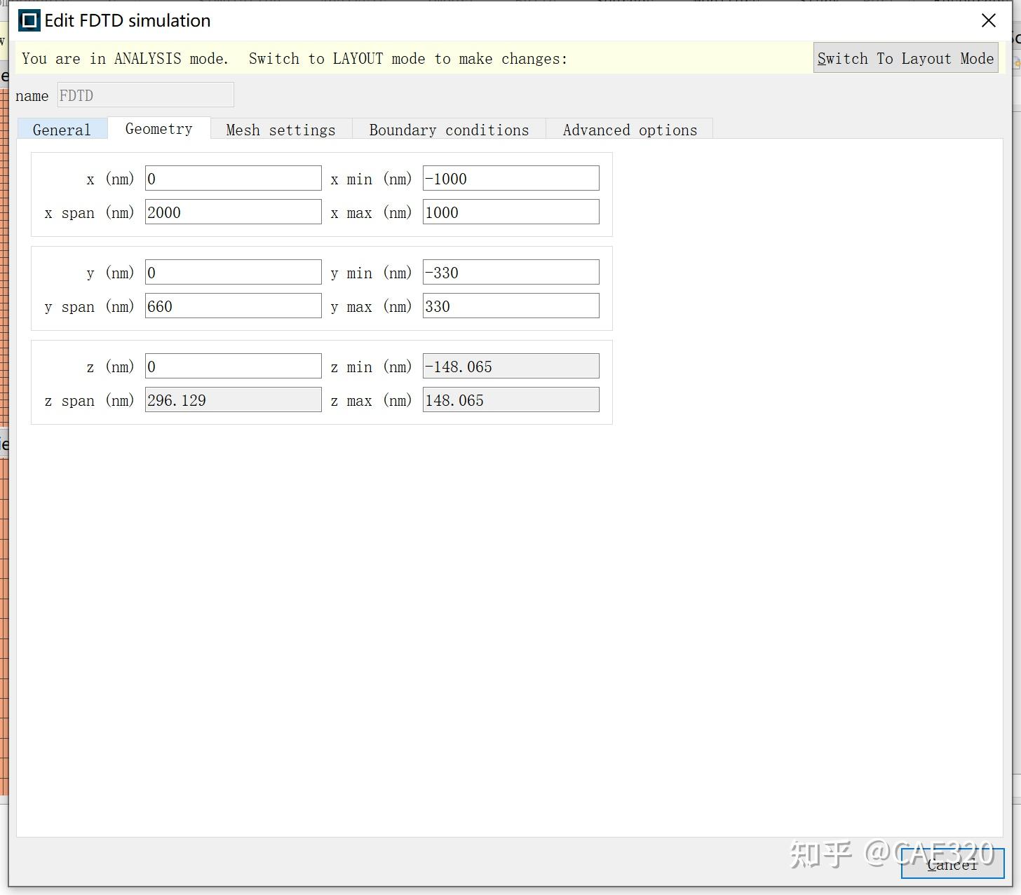 基于FDTD软件模拟MMI结构光谱模拟分析 - 知乎