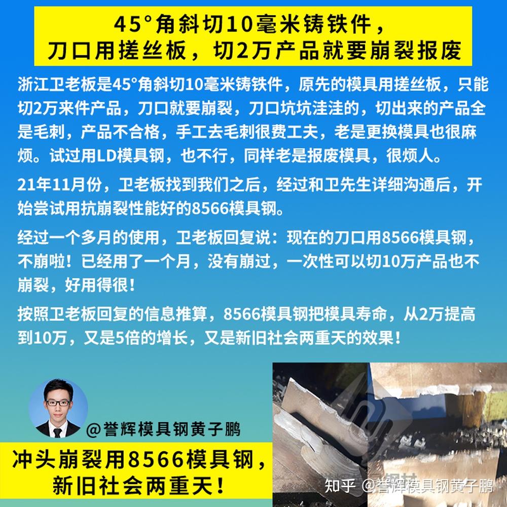 冲压不锈钢网板菱形网孔冲刀用DC53崩角，试试抗崩裂8566模具钢 - 知乎