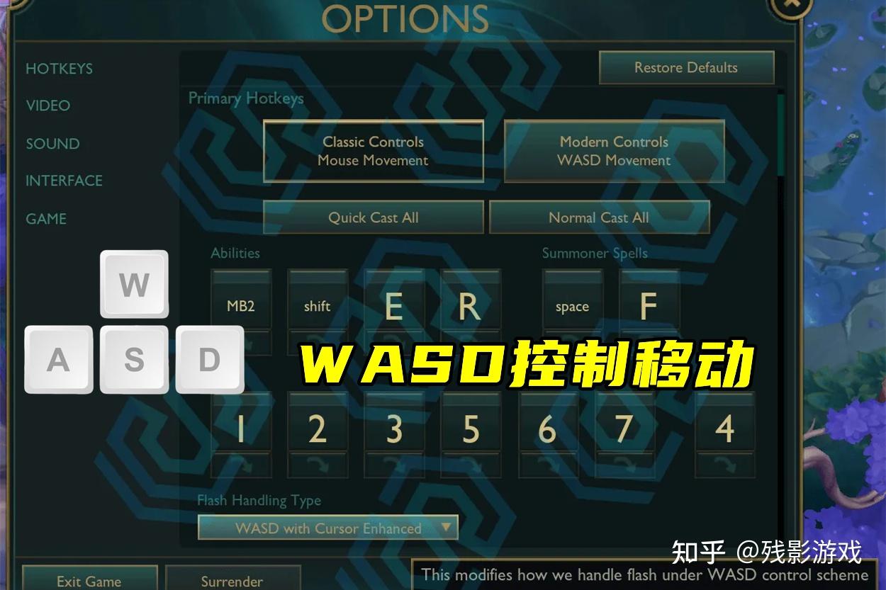 端游朝手游看齐？LOL推出WASD模式，键盘控制移动，走A将有手就行 - 知乎
