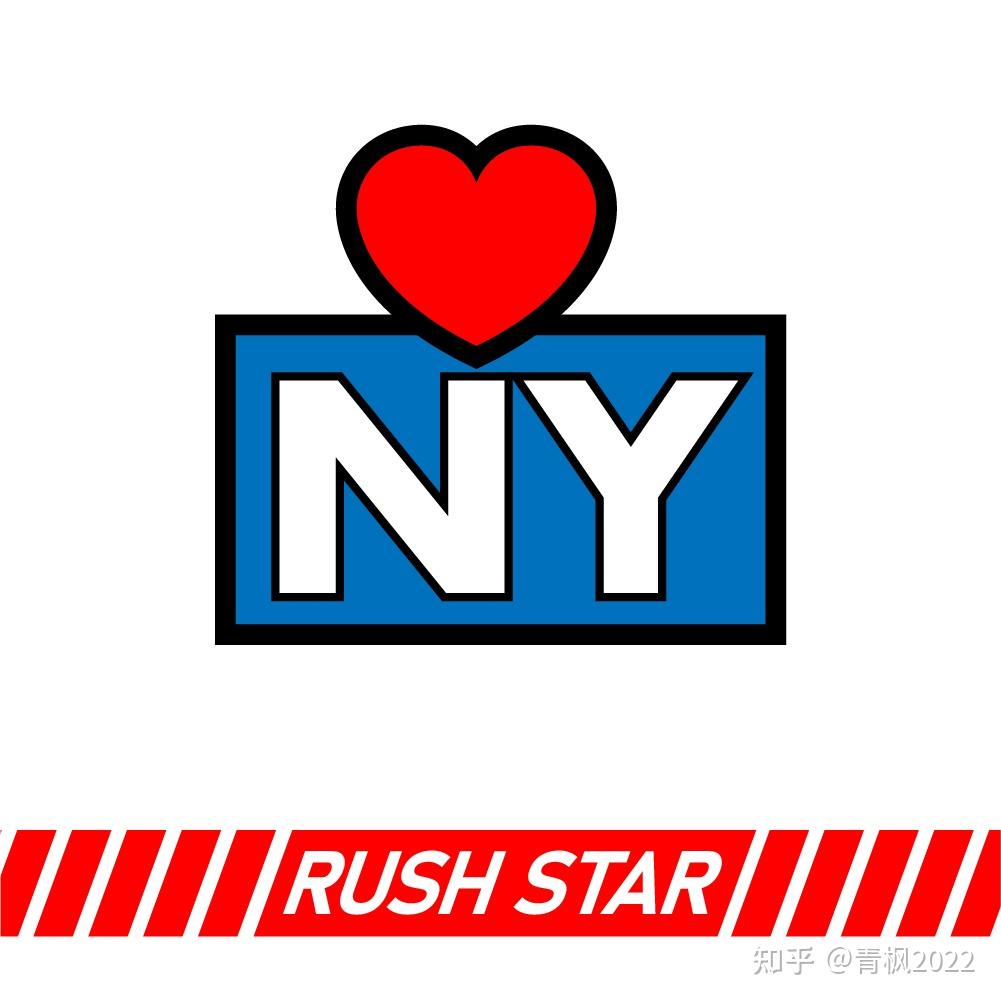 纽约标志 new york logo（rush star 都市系列） - 知乎