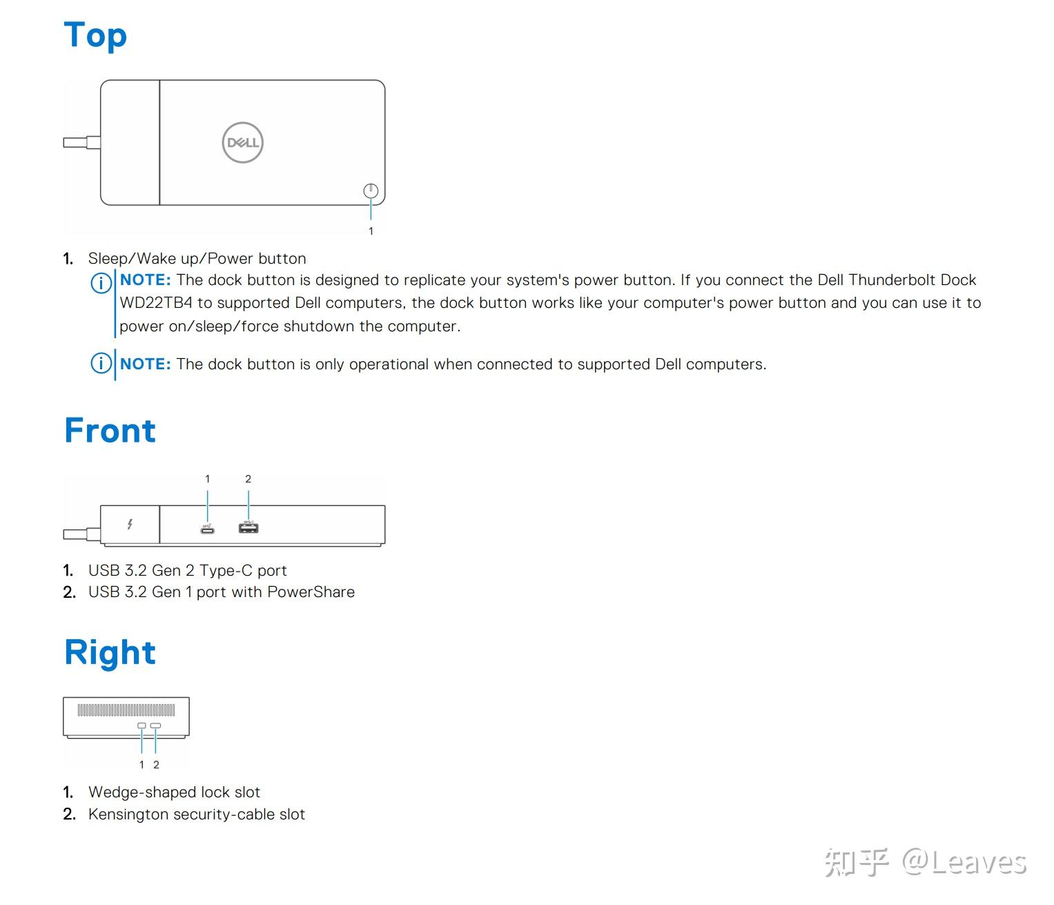 【Teardown】 Dell Thunderbolt Dock – WD22TB4 - 知乎