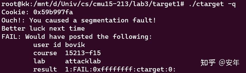 CMU15-213/CS:APP(深入理解计算机系统) | Lab3： Attack Lab - 知乎