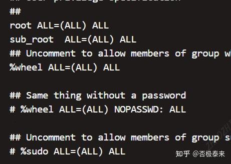 Linux创建用户并授权sudo权限及多台主机通过ssh远程连接实现免密登陆 - 知乎