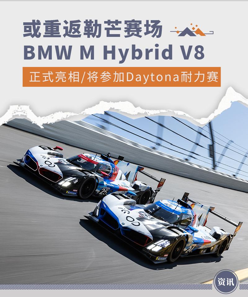 BMW M Hybrid V8亮相 将参加Daytona耐力赛 - 知乎