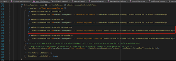 UE4 Separate Translucency After Postprocess - 知乎