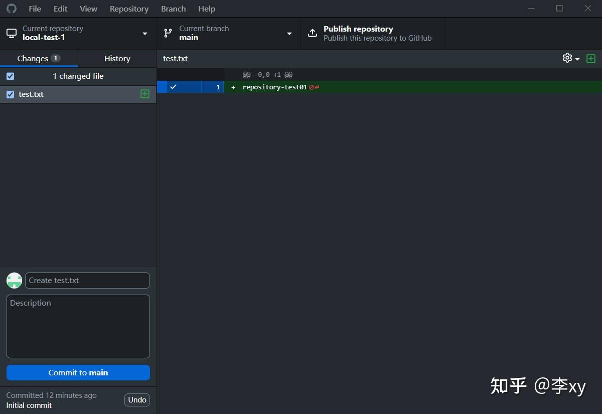 GitHub Desktop使用 - 知乎