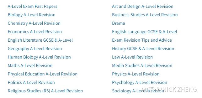 ALEVEL 学习助手网站 - 知乎
