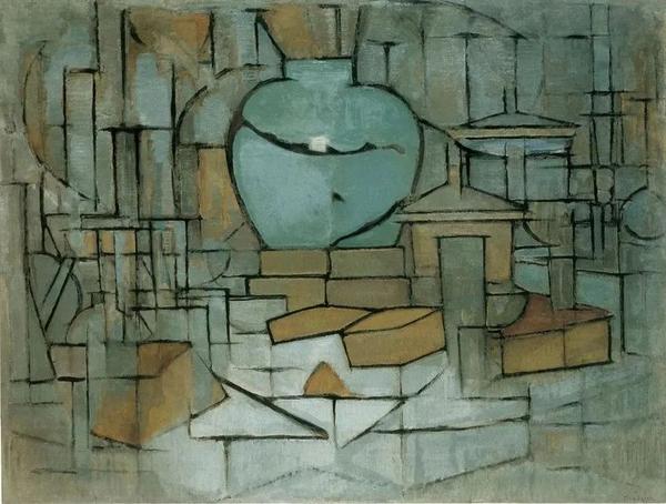 全球艺术大师——蒙德里安作品欣赏与解读（上篇）抽象形式 - 知乎