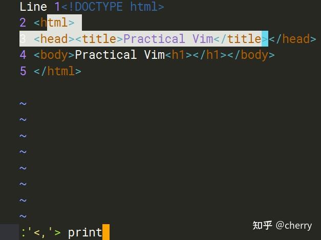 《Practical Vim》-- 07 vim中的模式（四）命令行模式 - 知乎