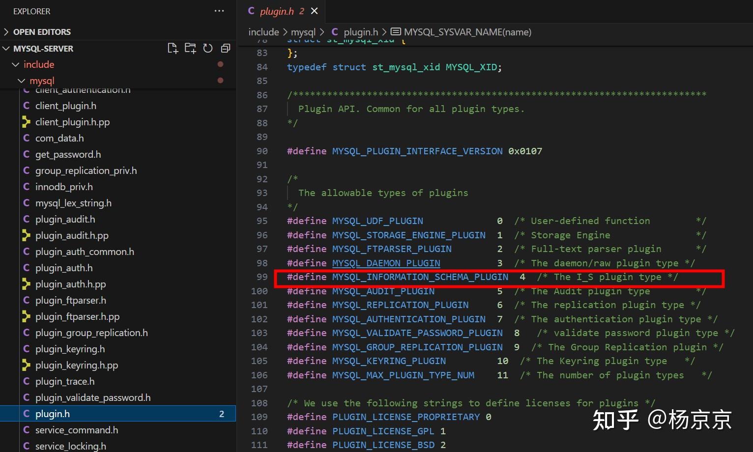 MySQL源码INFORMATION_SCHEMA - 知乎