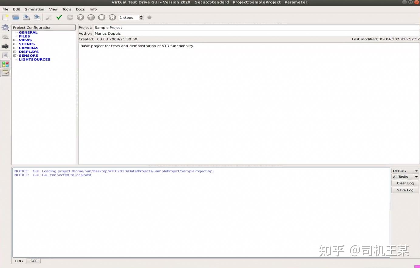 VTD系列--1 软件运行 - 知乎