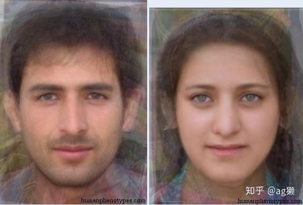 丝绸之路的栖居者：中东和印度的平均脸 - 知乎