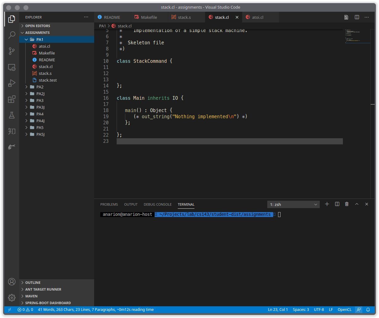 CS143：编译原理 | 环境搭建HelloWorld - 知乎