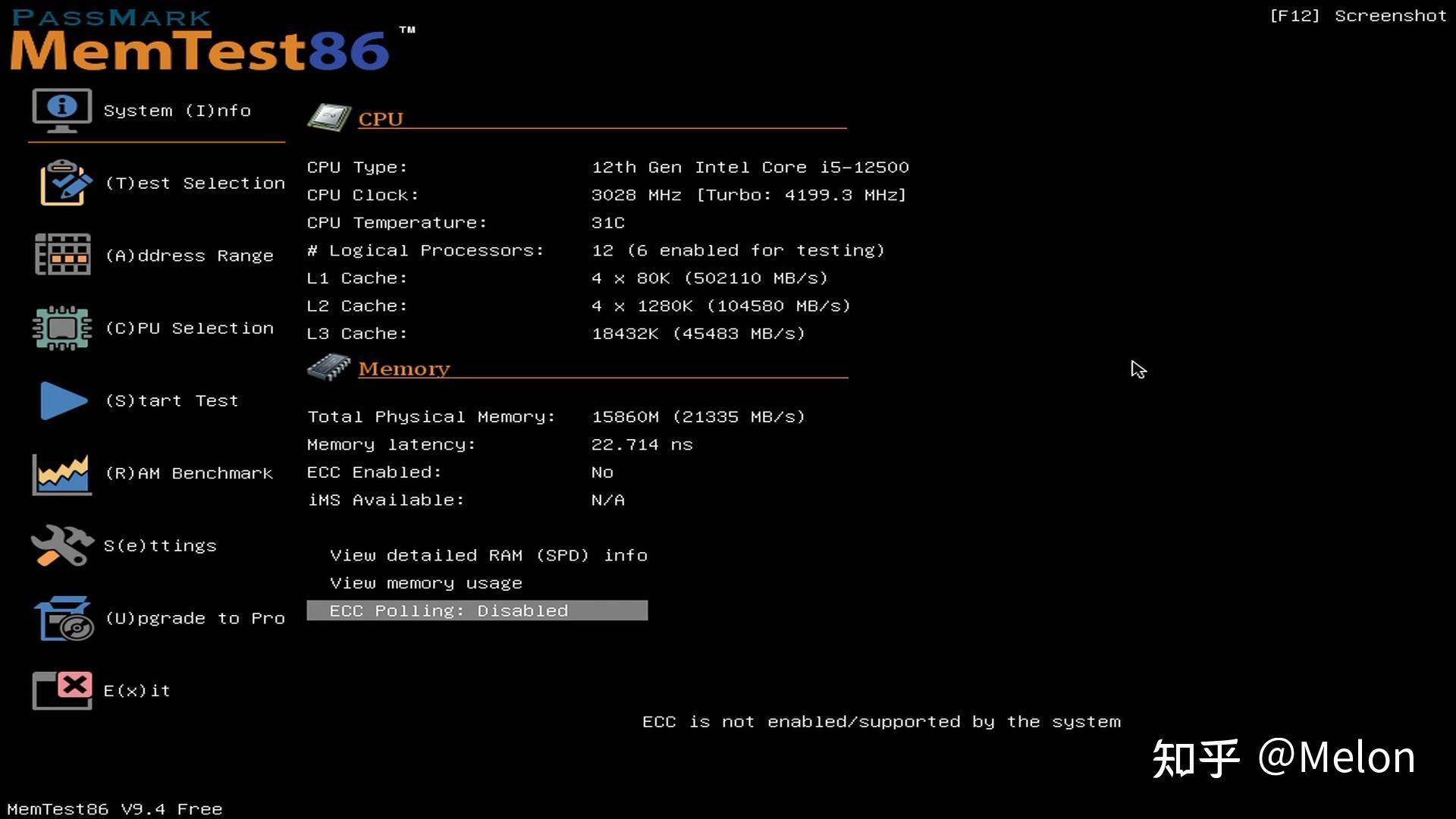 华硕主板附带的 MemTest86 如何使用（高级设置）？ - 知乎