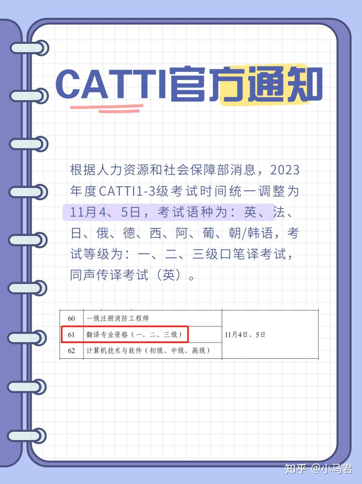 CATTI一年一次，其实你是“受益者” - 知乎