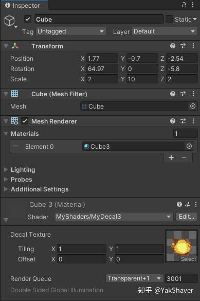 Unity Shader学习：贴花（Decal） - 知乎