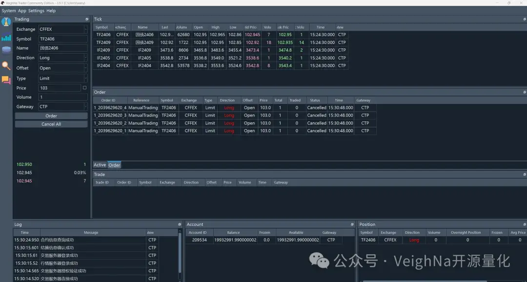 VeighNa发布v3.9.1 - i18n国际化支持！ - 知乎