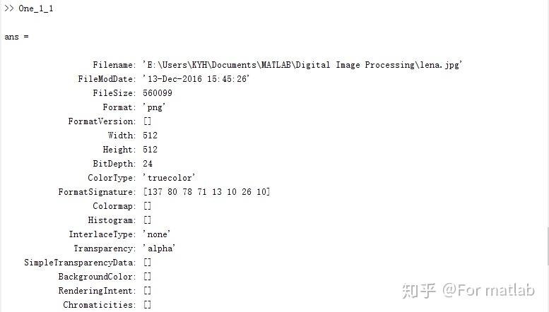 MATLAB图像处理基本操作 - 知乎
