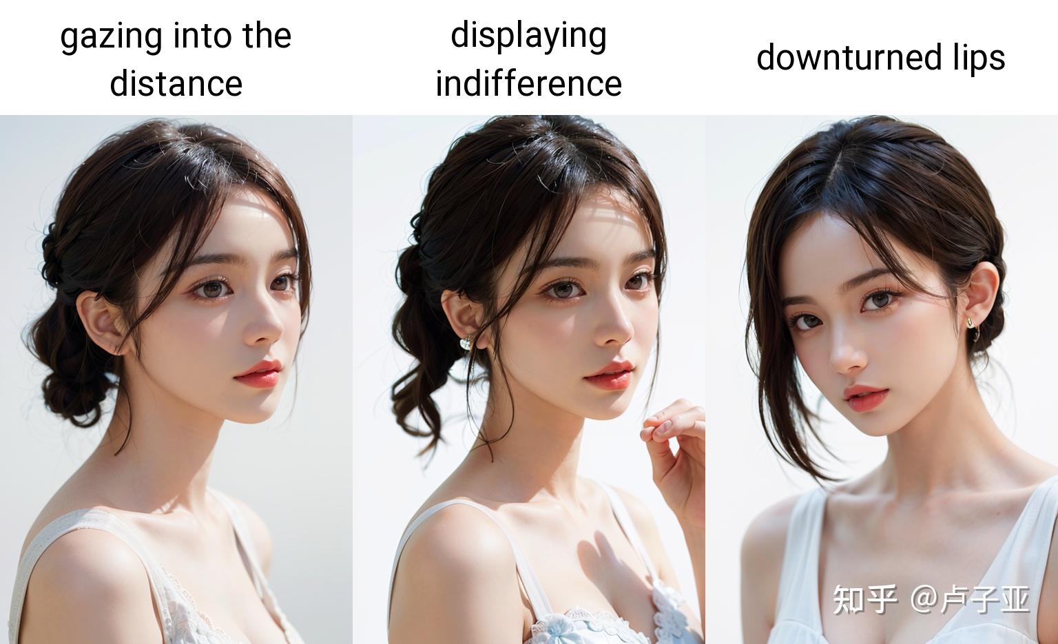 Stable Diffusion表情提示词 - 知乎